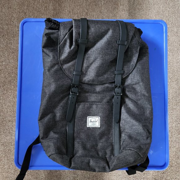 Herschel Supply Company | Bags | Herschel Gray Laptop Backpack Black ...